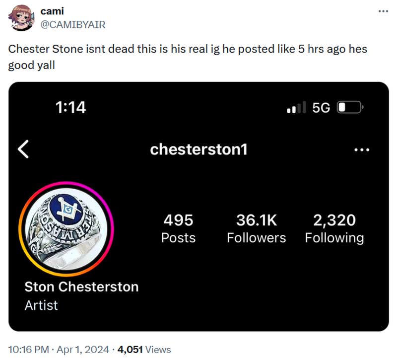 Chester Stone: Florida Man And Internet Sensation
