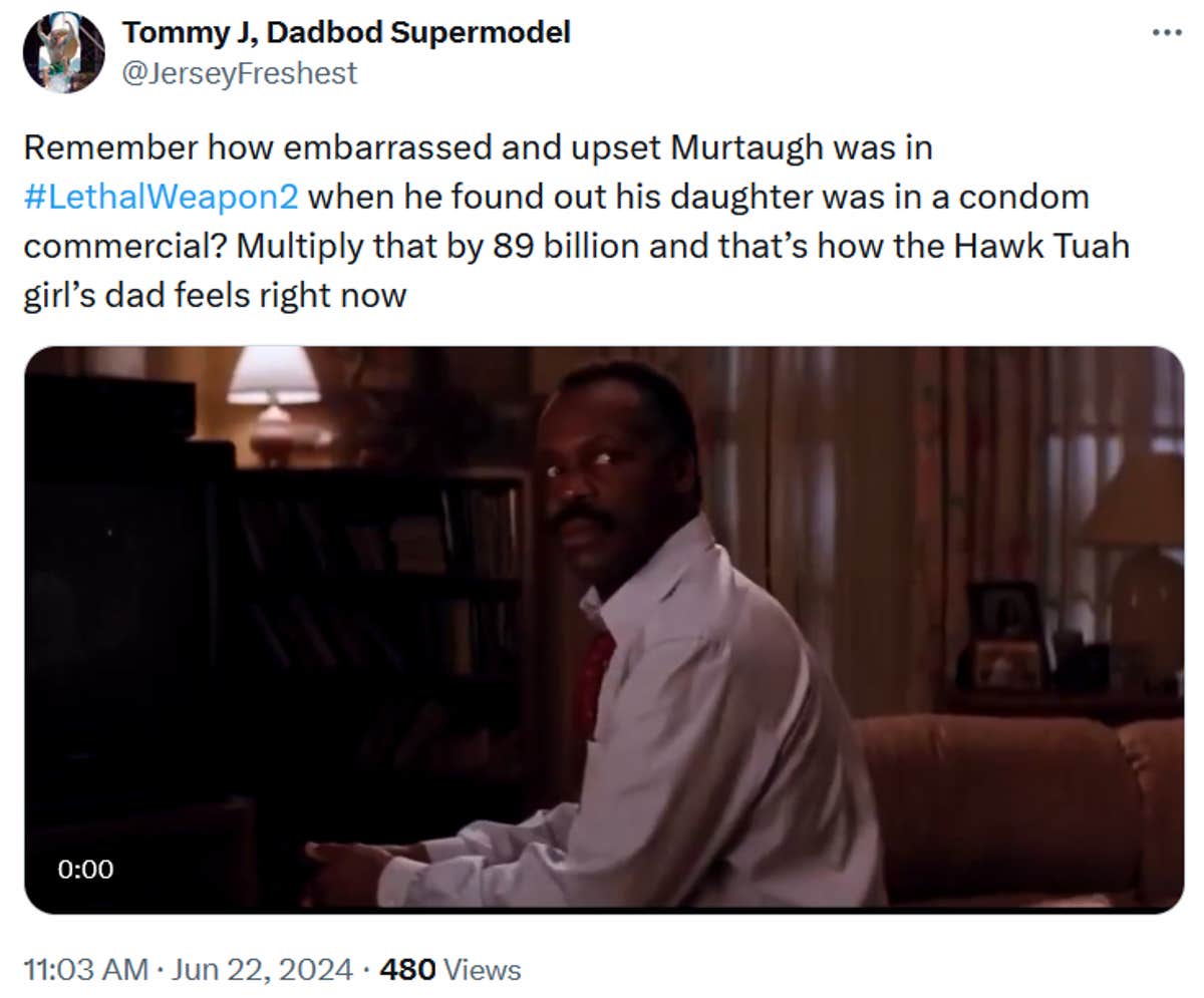 Hawk Tuah Dad Meme: How's That Guy Doing?