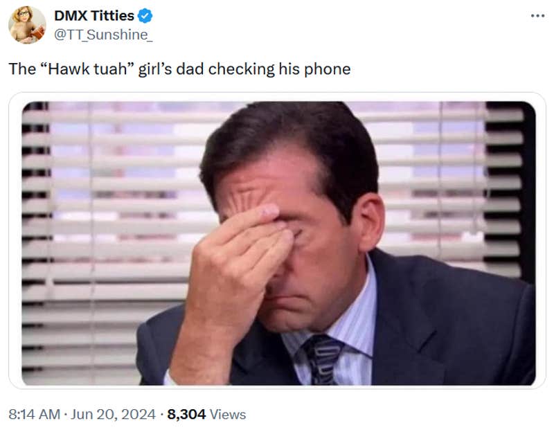 Hawk Tuah Dad Meme: How's That Guy Doing?