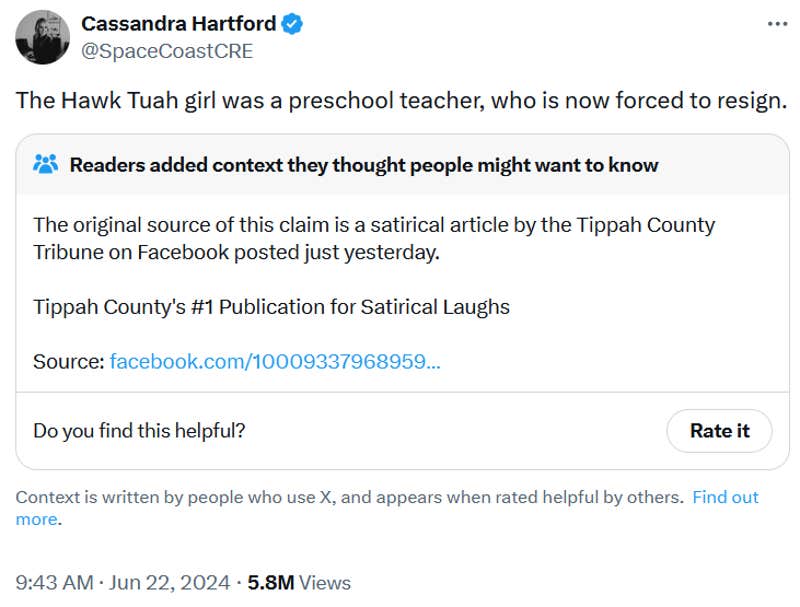 Was The Hawk Tuah Girl Fired From Her Preschool Job?