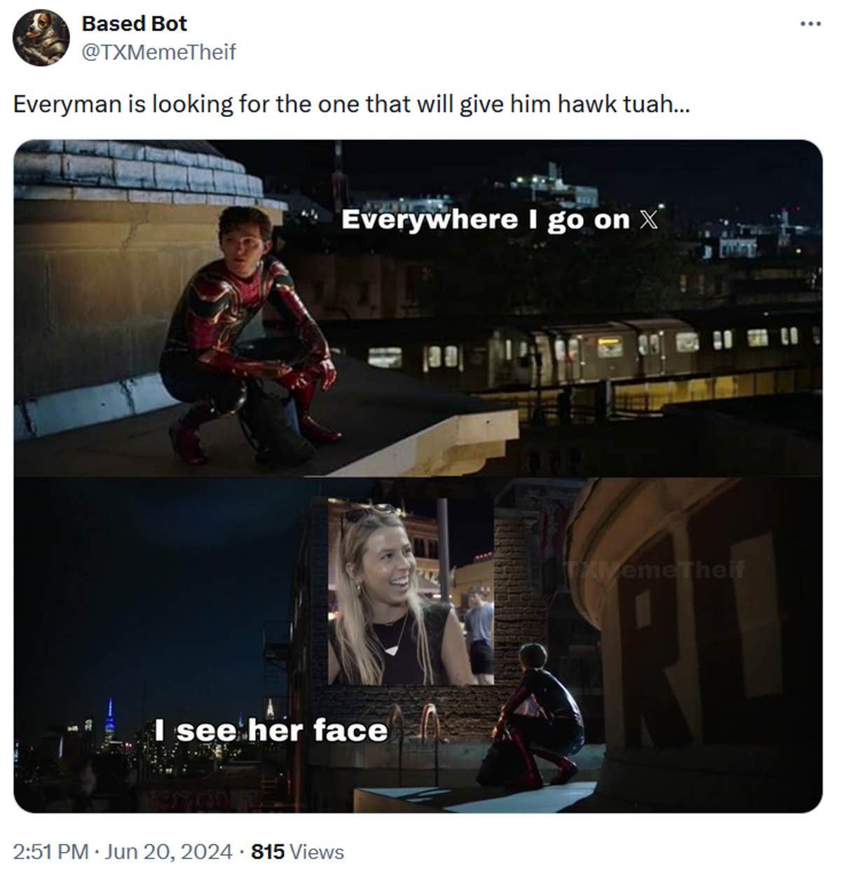 The Funniest Hawk Tuah Girl Memes On The Internet