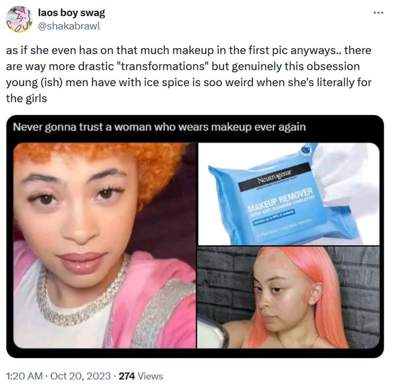 Ice Spice No Makeup Selfie And The Ensuing Discourse