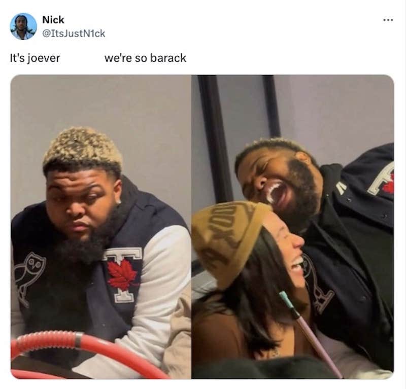 It's Joever Memes (AKA It's Joever, We're So Barack)