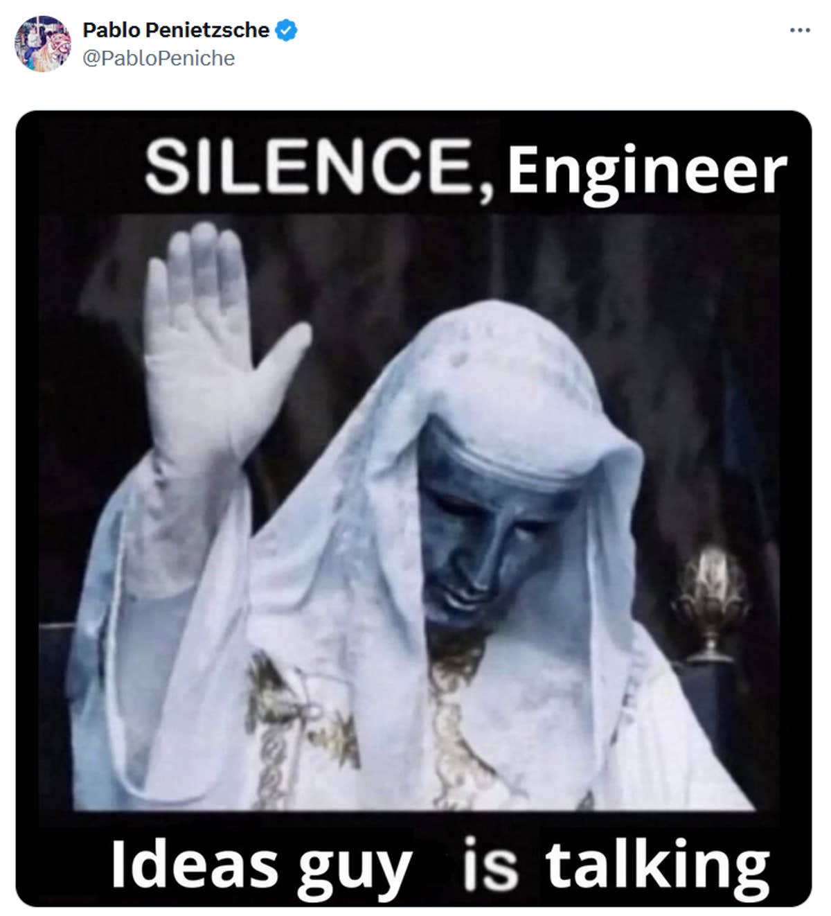 Silence X, A Y Is Talking: The King Balwin IV Meme