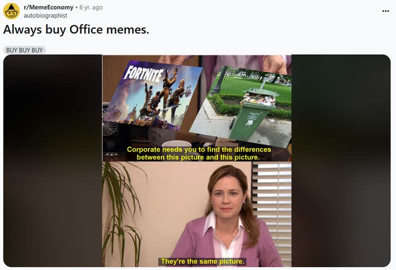 They're The Same Picture: A Favorite 'The Office' Meme