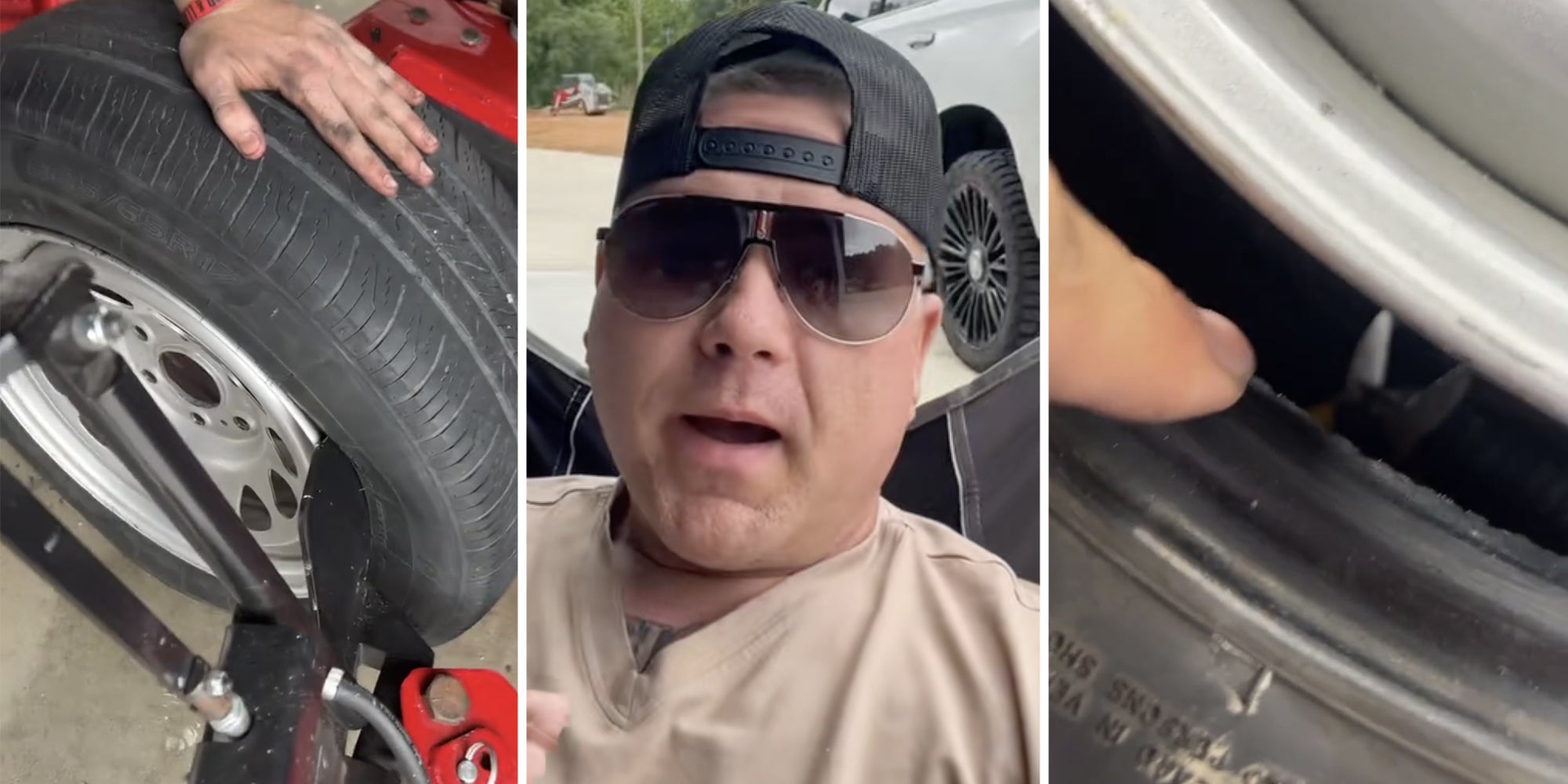 Technician Caught Leaving Surprise in a Tire