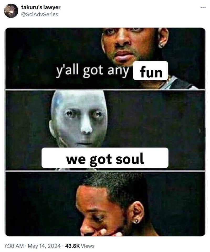 "Y'all Got Any Fun?" We Got Soul Meme