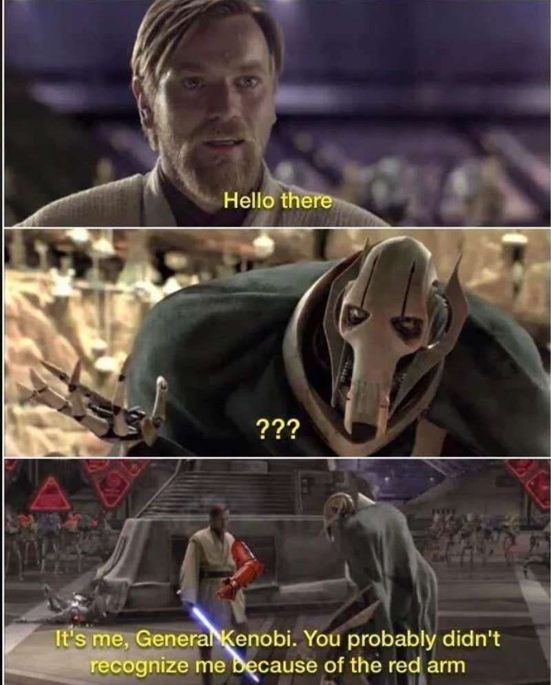 Obi-Wan Kenobi Hello There Meme From 'Star Wars': Origins