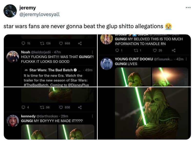 Glup Shitto And Star Wars: What Does The Term Mean?