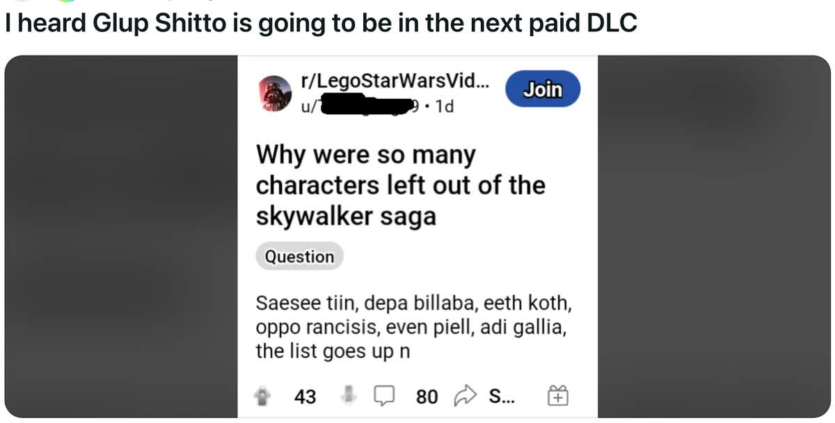 Glup Shitto And Star Wars: What Does The Term Mean?