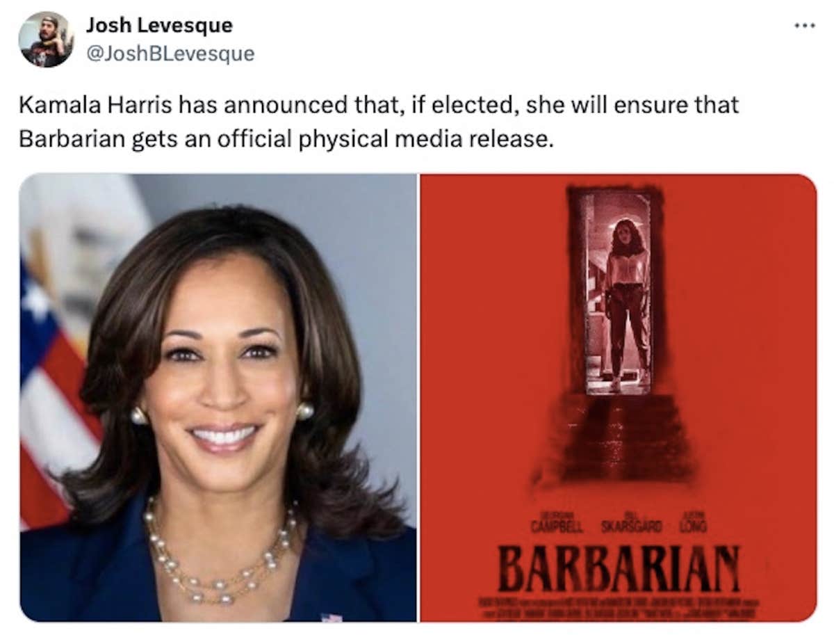 Kamala Harris Has Announced That, If Elected: A Meme
