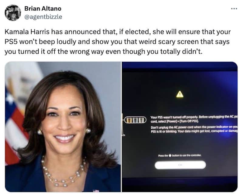 Kamala Harris Has Announced That, If Elected: A Meme