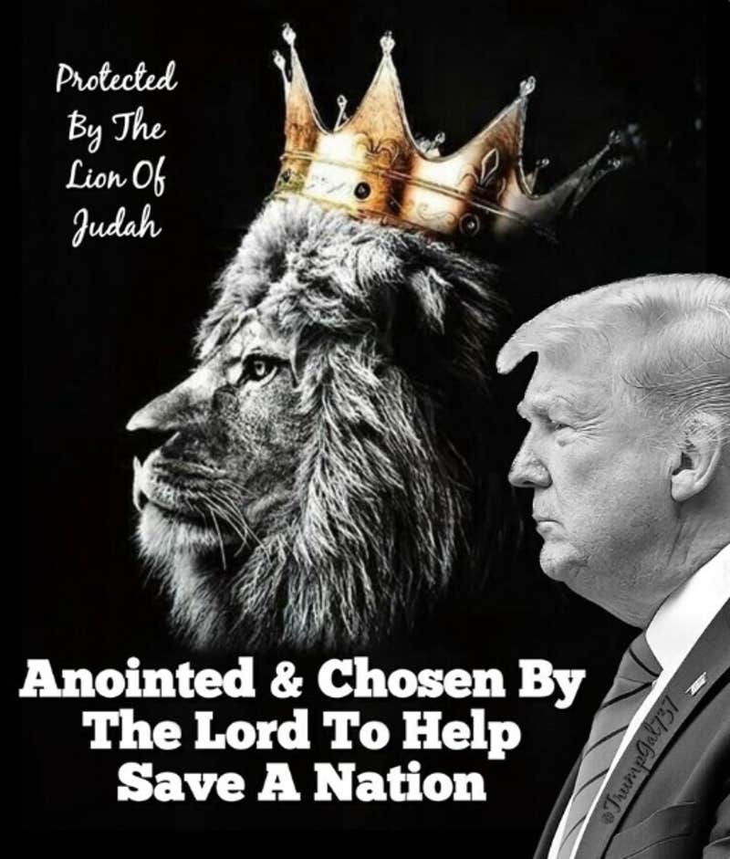 Truth Social Rallies Around Trump Angel Flag