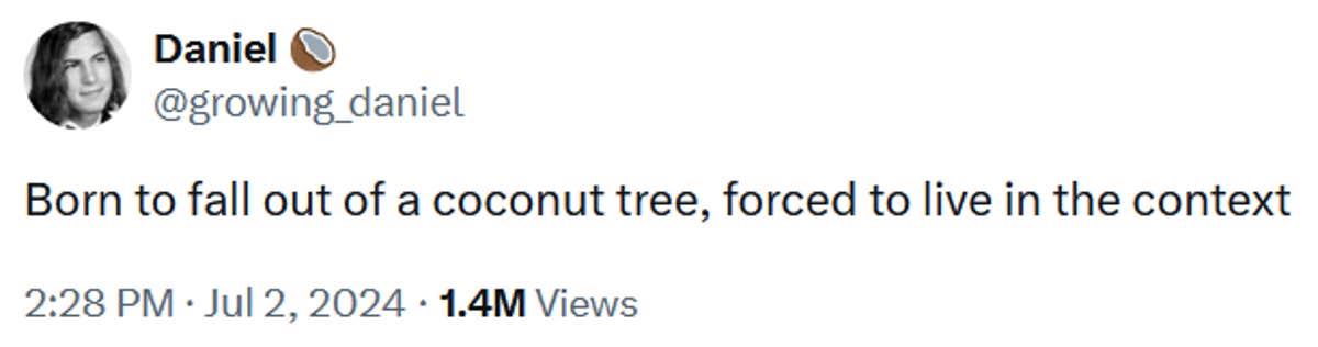 Coconut Tree Meme: Kamala Harris And Existing In The Context