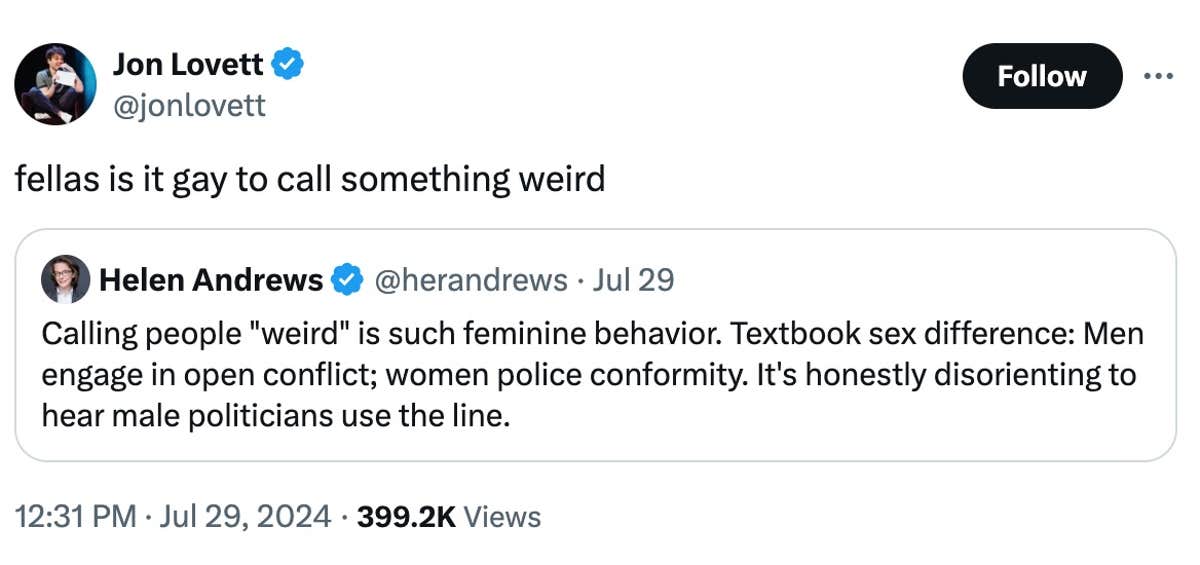 'Stop Calling Us Weird' Memes Are The Ultimate GOP Cope