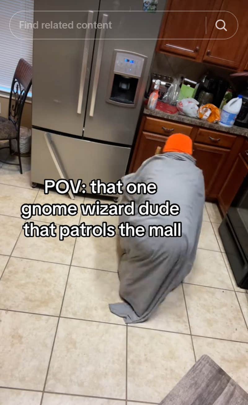 The Tiny Green Mall Wizard AKA Crawly