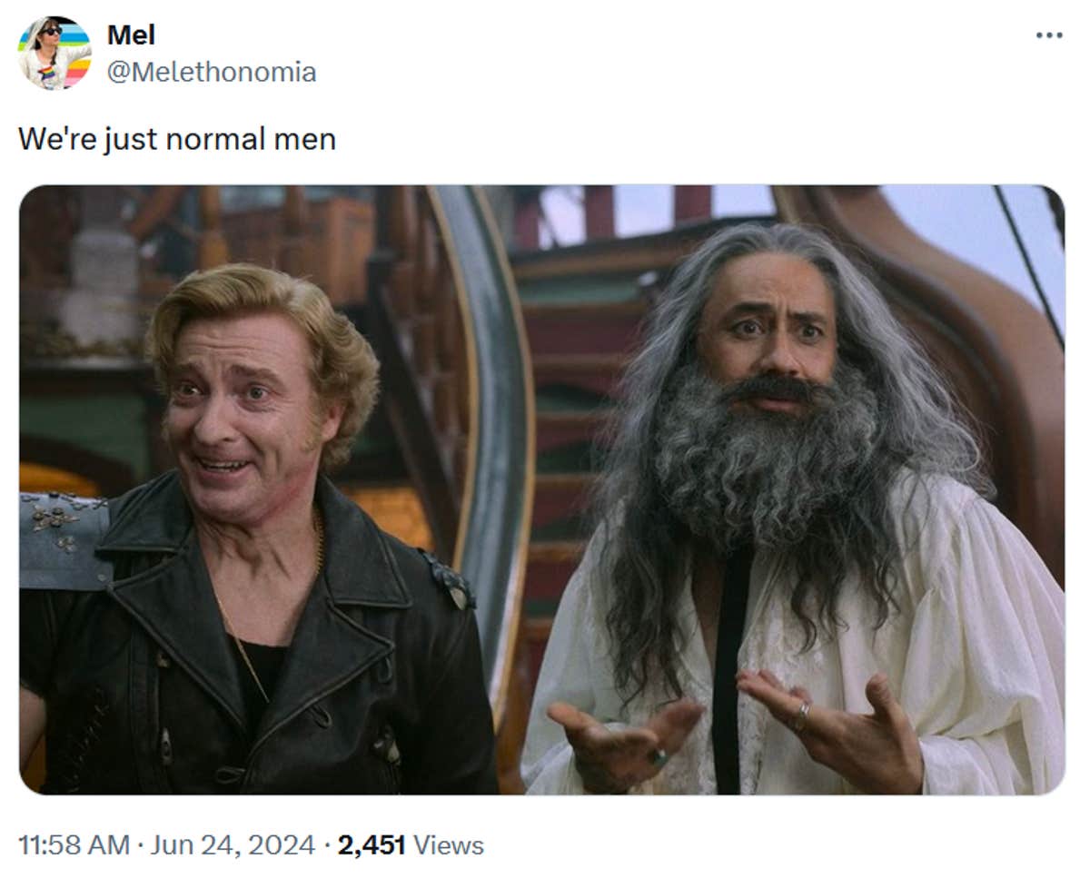The Innocent Origins Of The 'We're Just Normal Men' Meme