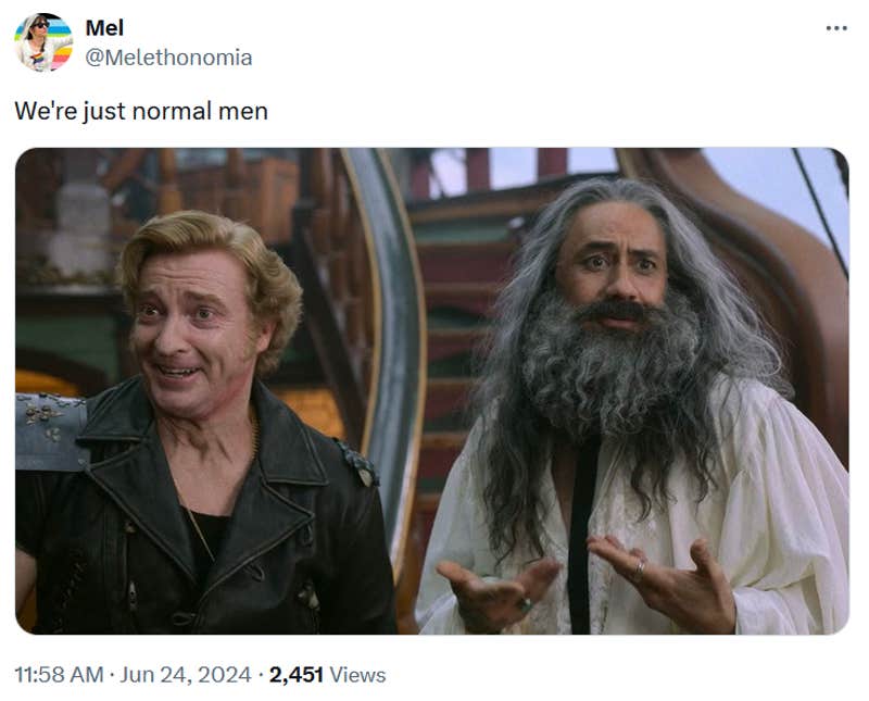 The Innocent Origins Of The 'We're Just Normal Men' Meme