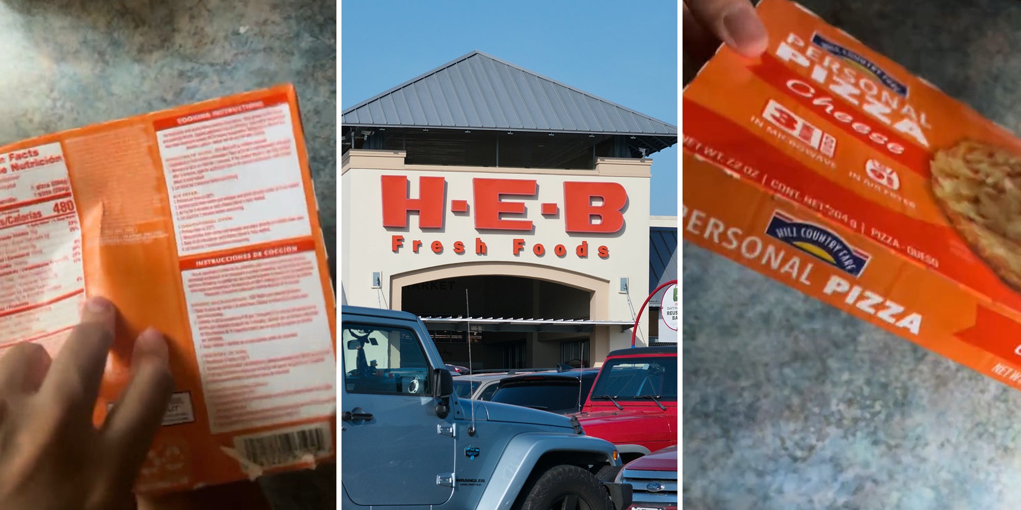 What Was Inside This User's HEB Frozen Pizza?