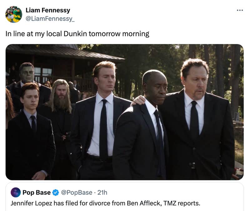 Bennifer Divorce Memes: The Funniest Ben & Jen Jokes