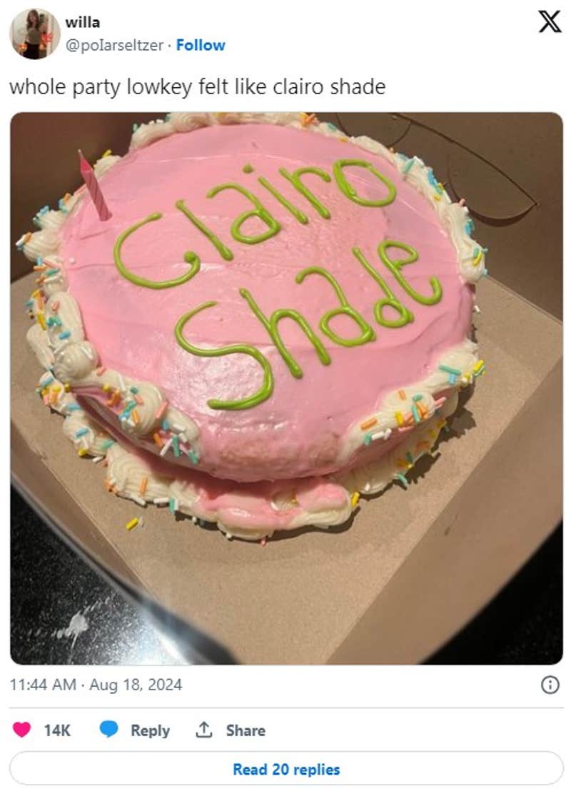 What Is 'Clairo Shade' And Why Is It A Meme?
