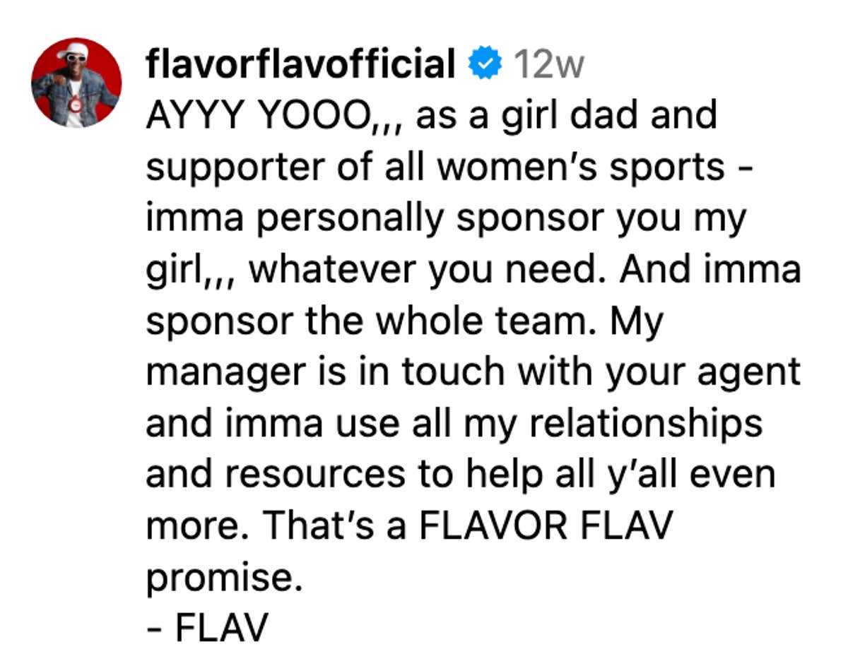 What’s Flavor Flav Doing At The Olympics? Water Polo Connection