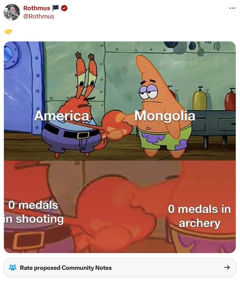 The Funniest Olympics Memes Of 2024—So Far