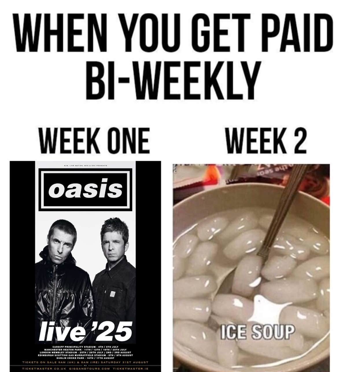 The 30 funniest memes about Liam Gallagher, Oasis, and their newly-announced reunion tour