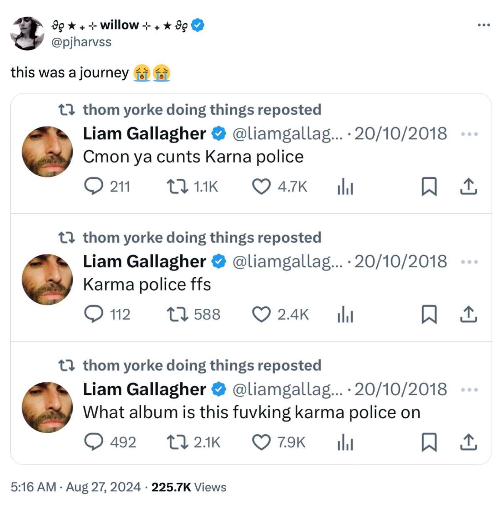 The 30 funniest memes about Liam Gallagher, Oasis, and their newly ...