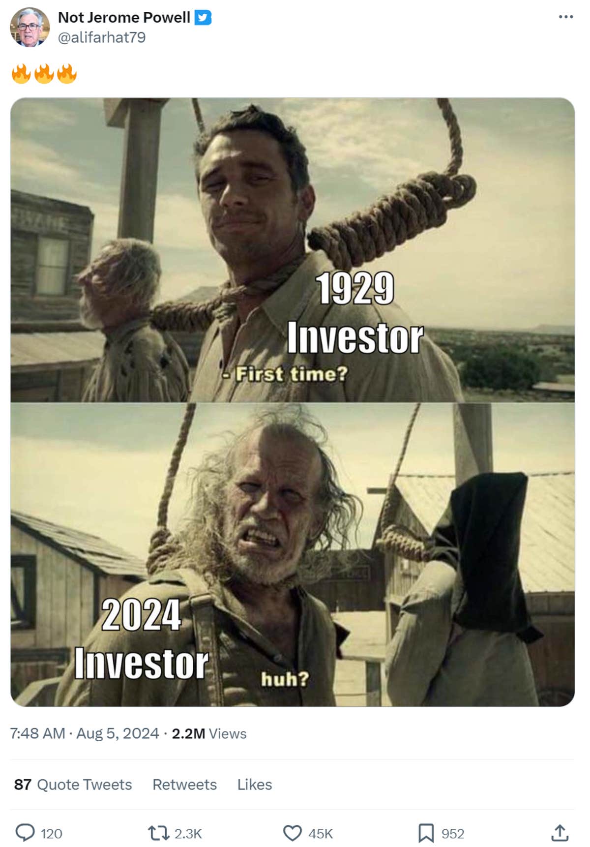 2024 Stock Market Crash Memes
