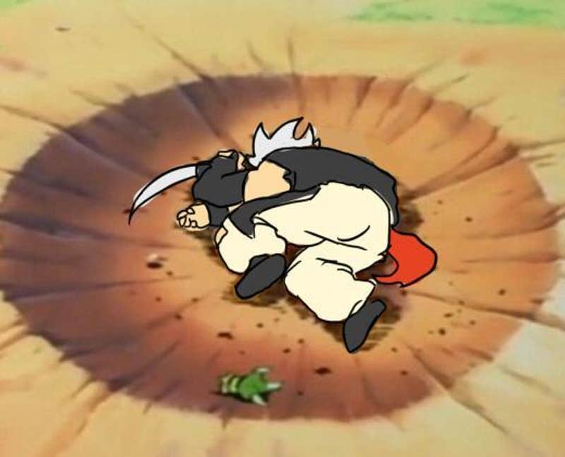 Yamcha Death Pose Meme And Dragon Ball Z