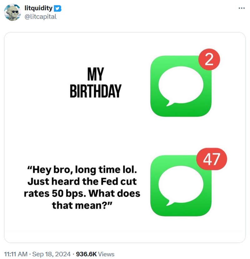The 2 Vs. 47 iMessage Meme Gets Out Priorities In Order