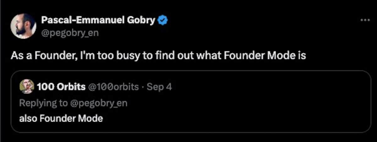 What Is 'Founder Mode' And Why Is It A Meme?