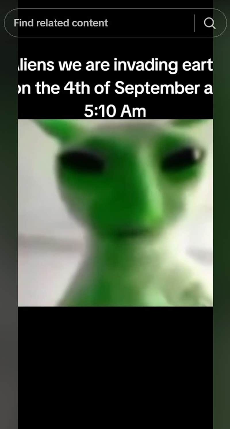 What Is The Alien Cult Meme On TikTok?