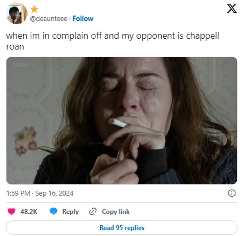 Woman Lighting A Cigarette And Exploding: A Meme