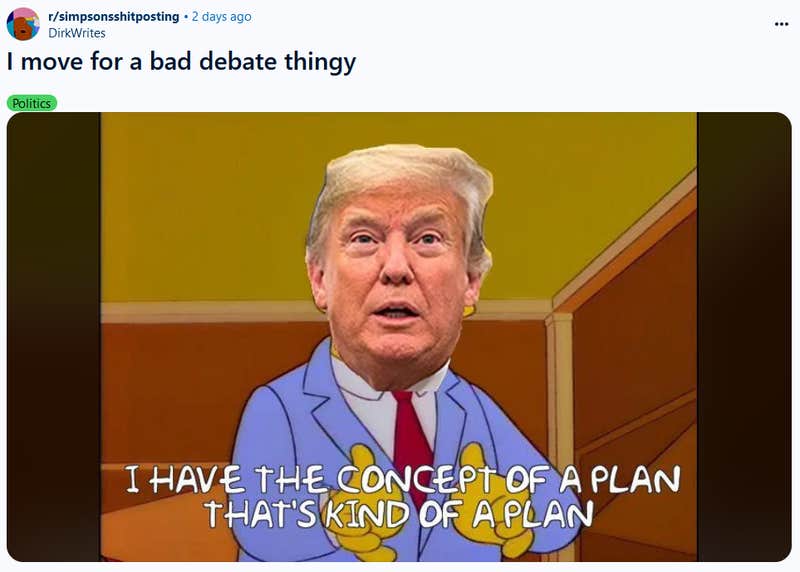 'I Have Concepts Of A Plan:' A Meme For The Unprepared