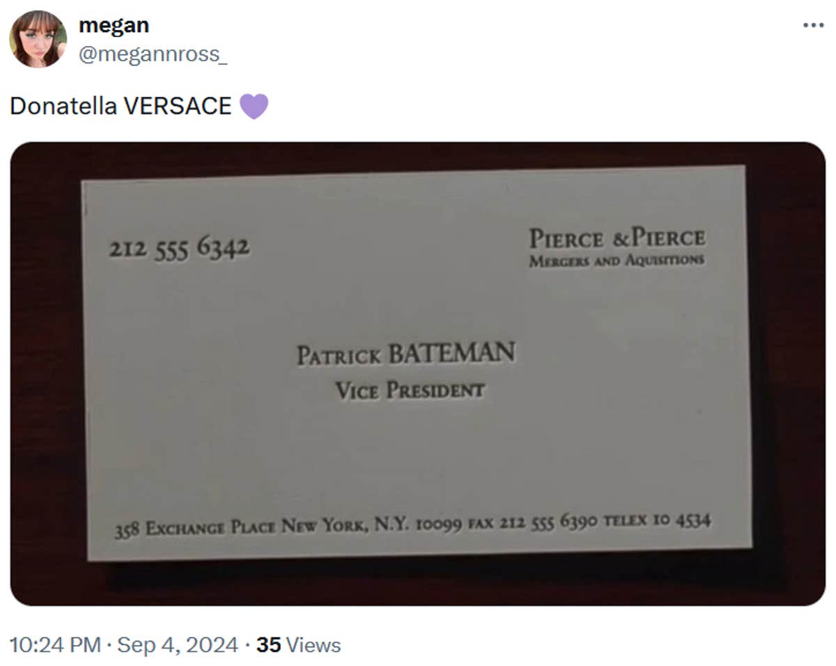 The Donatella VERSACE Purple Heart Meme Returns