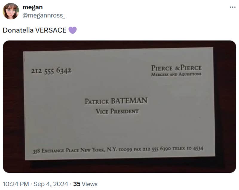 The Donatella VERSACE Purple Heart Meme Returns