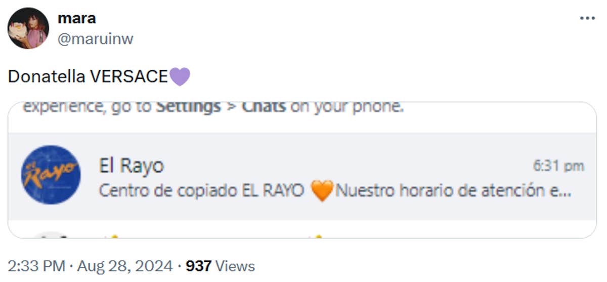 The Donatella VERSACE Purple Heart Meme Returns