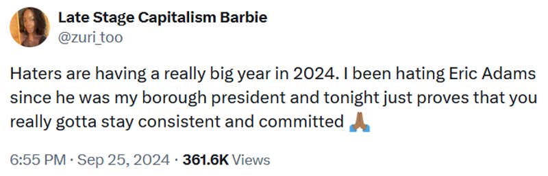 Eric Adams Indictment Memes Take Over Social Media