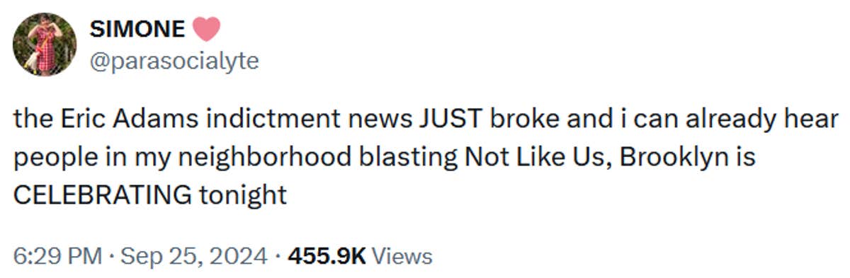 Eric Adams Indictment Memes Take Over Social Media