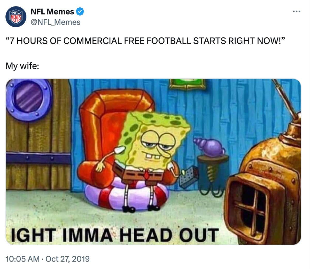 'Ight Imma Head Out' Meme Displays SpongeBob's Disappointment