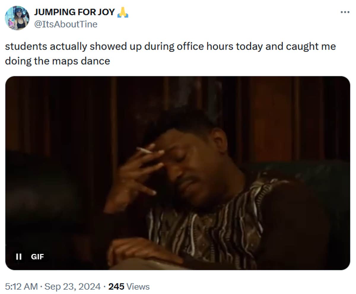 Wait! Have You Seen The Maps Dance Yet?