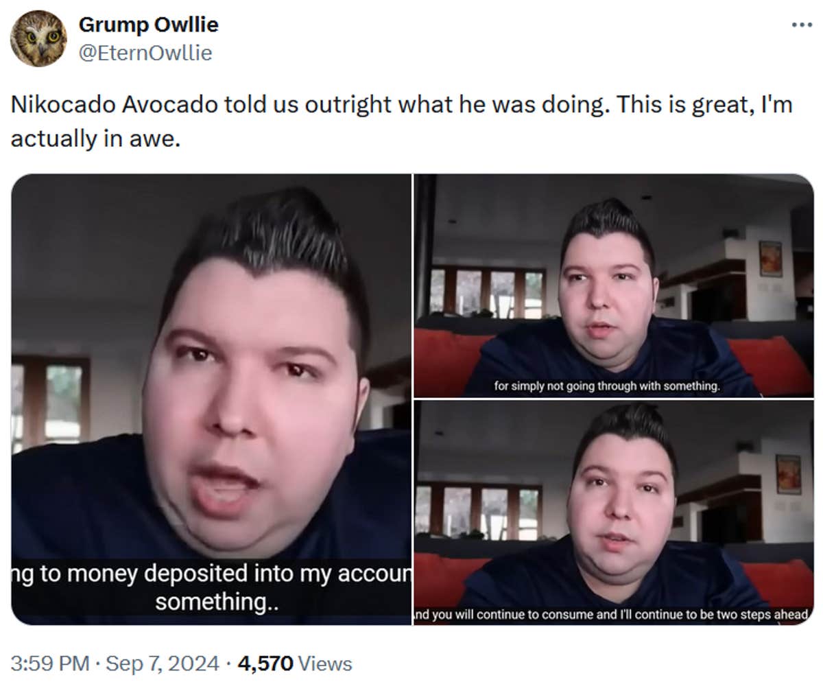 Nikocado Avocado Reveals Two-Year Transformation 'Experiment'