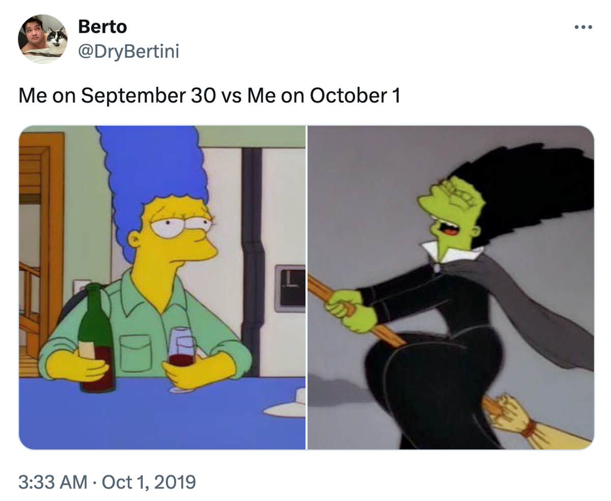 The Best October 1 Memes To Mark The Start Of Halloween Month