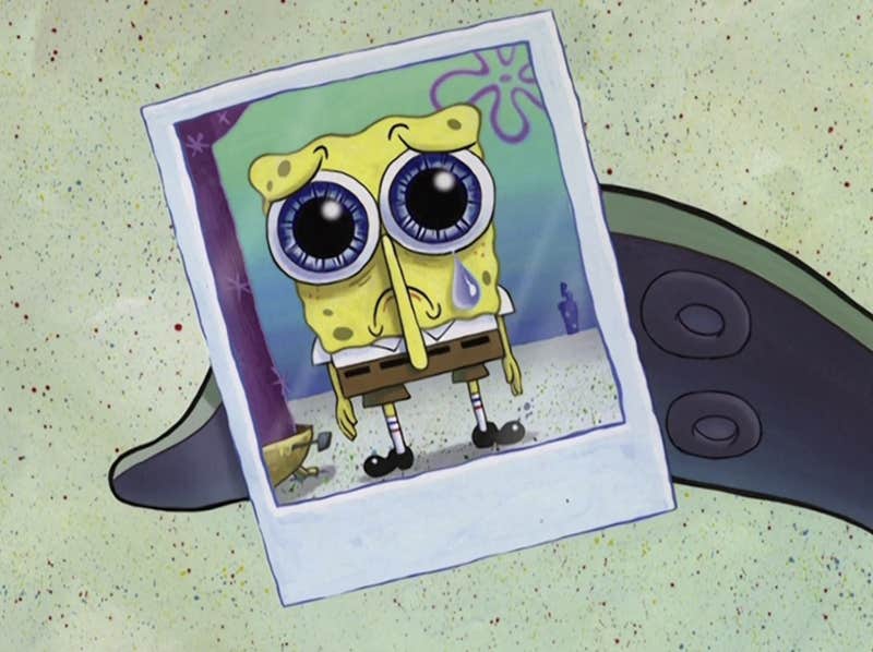 Sad SpongeBob Meme