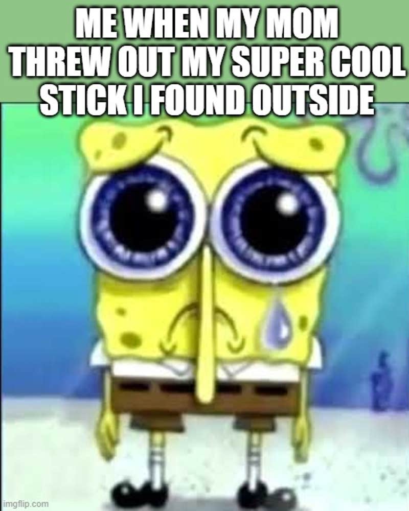 Sad SpongeBob Meme
