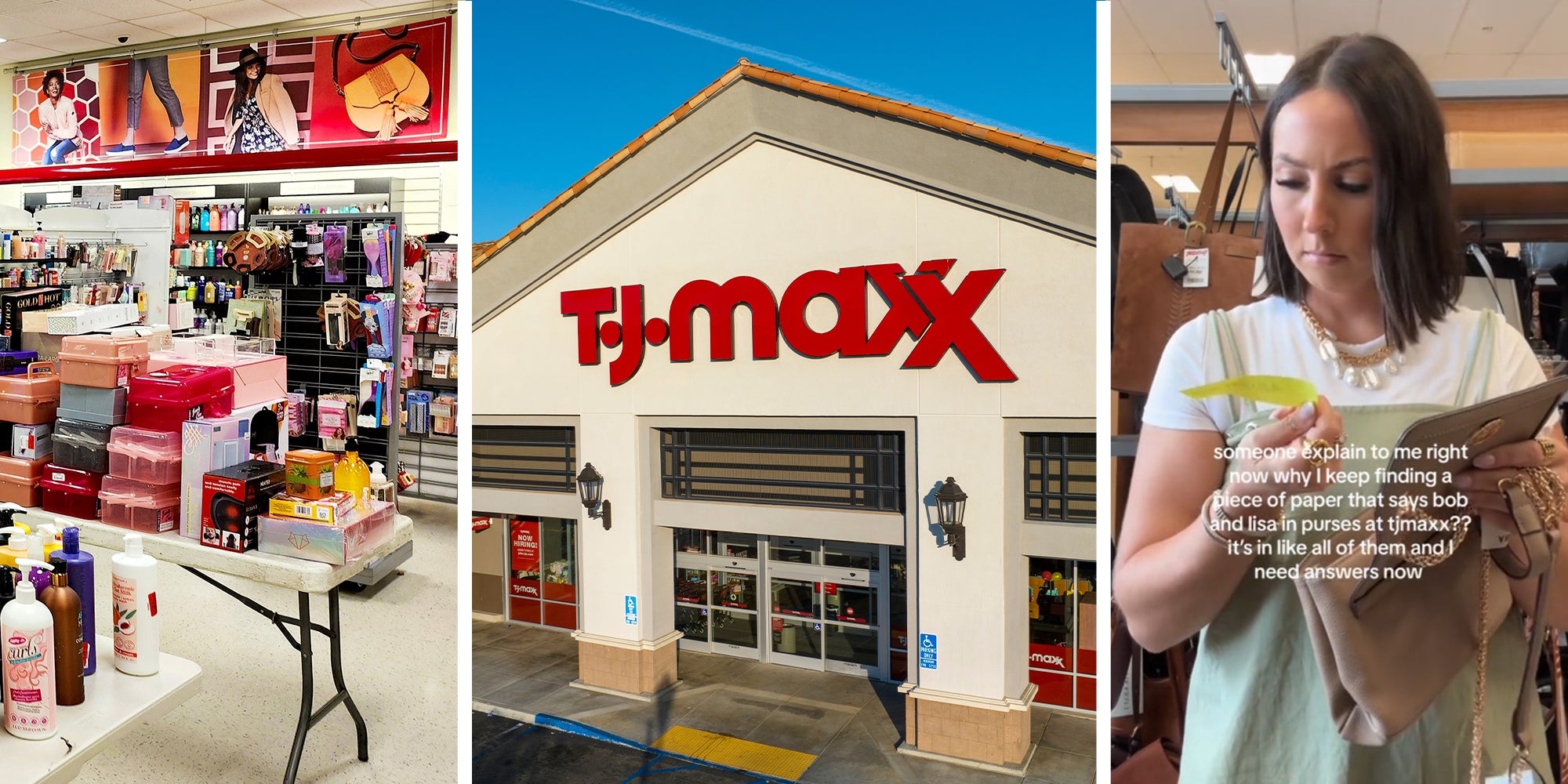 Why Are These Slips of Paper Inside TJ Maxx Purses?