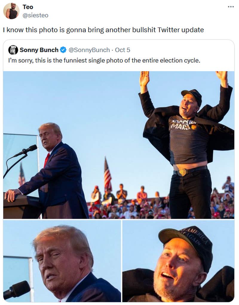 Elon Musk Jumping Memes Abound After 'Cringe' Rally Appearance