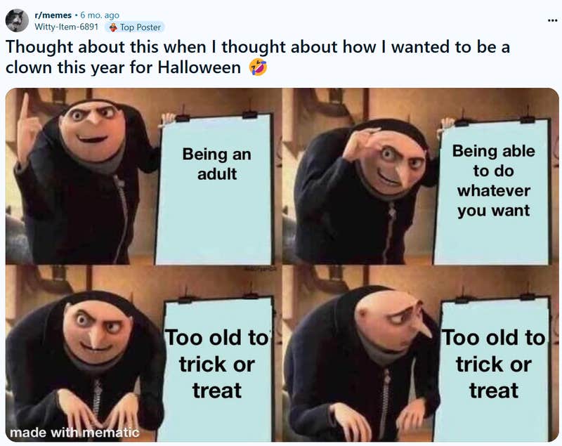 30 Actually Funny Trick Or Treat Memes